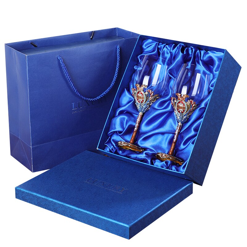 Top Grade Geëmailleerd Wijn Glazen Karaf Set Een E... – Vicedeal