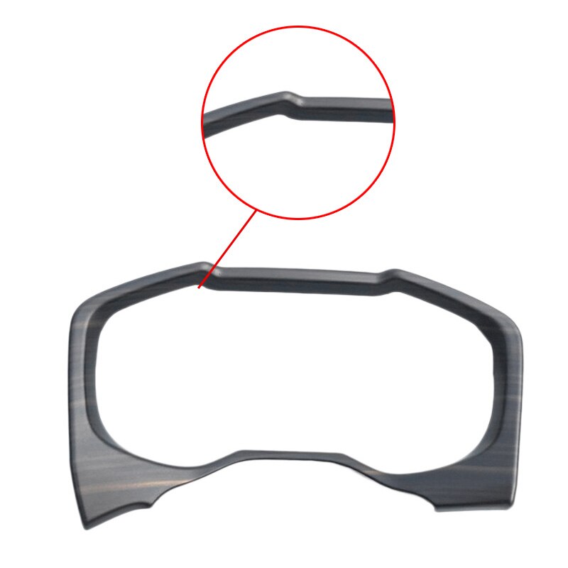 ABS Wood Grain Chrome Dashboard Decorative Frame T... – Grandado