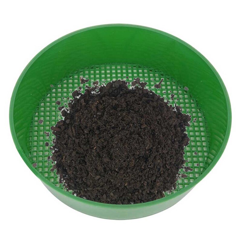 Green Plastic Garden Soil Sieve for Compost Soil S... – Grandado