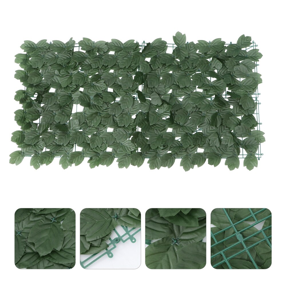 1Pc Leaf Fence Protective Decorative Simulation Ar... – Vicedeal
