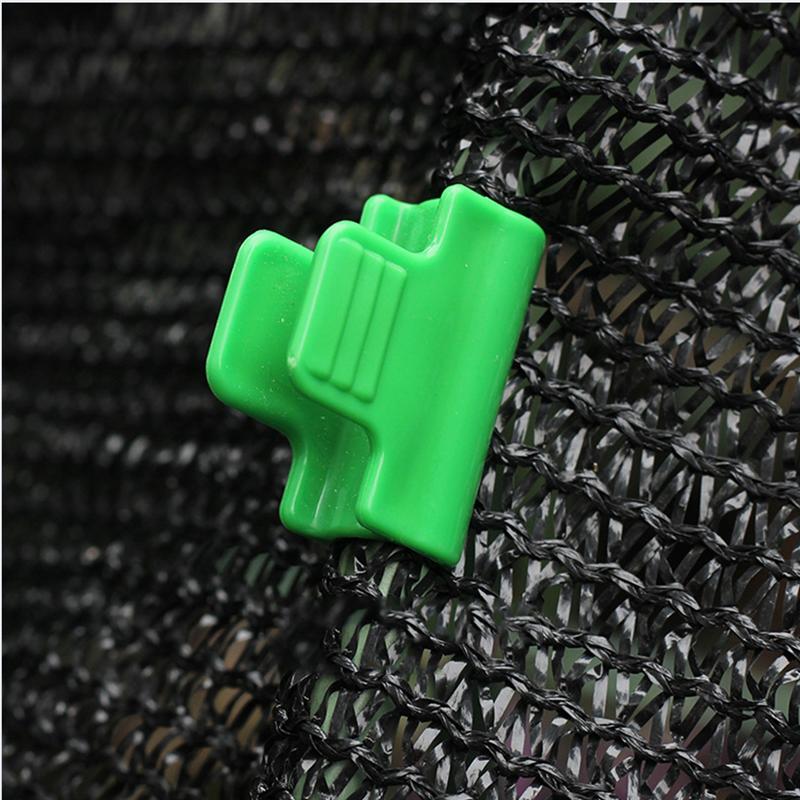 50pcs 11mm Greenhouse Plastic Snap Clamp for Pipes... – Vicedeal