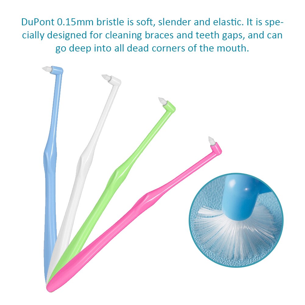 Orthodontic Interdental Brush Soft Teeth Cleaning ... – Vicedeal