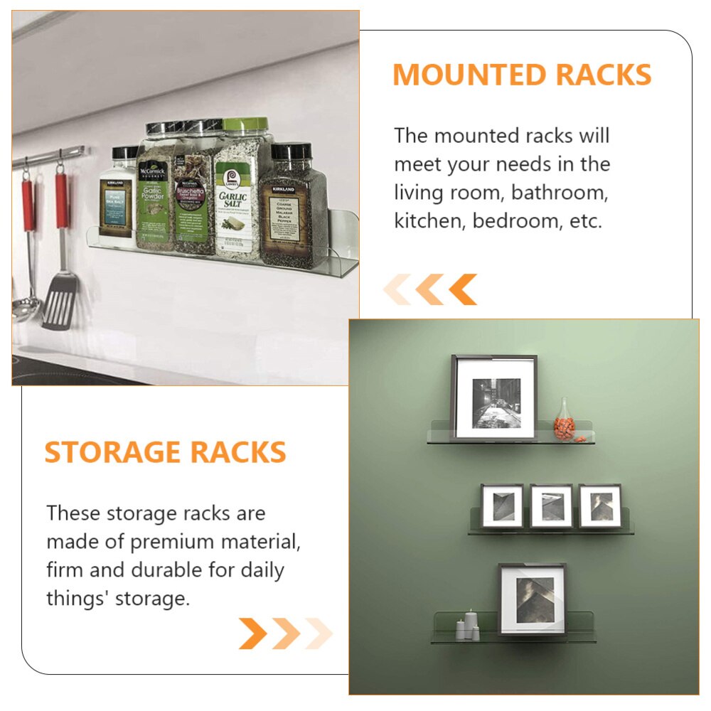 2pcs Wall-mounted Racks Household Storage Holders ... – Grandado