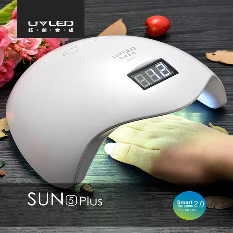 SUNUV SUN5plus 48 W Dual UV LED Nagel Lamp Droger ... – Grandado
