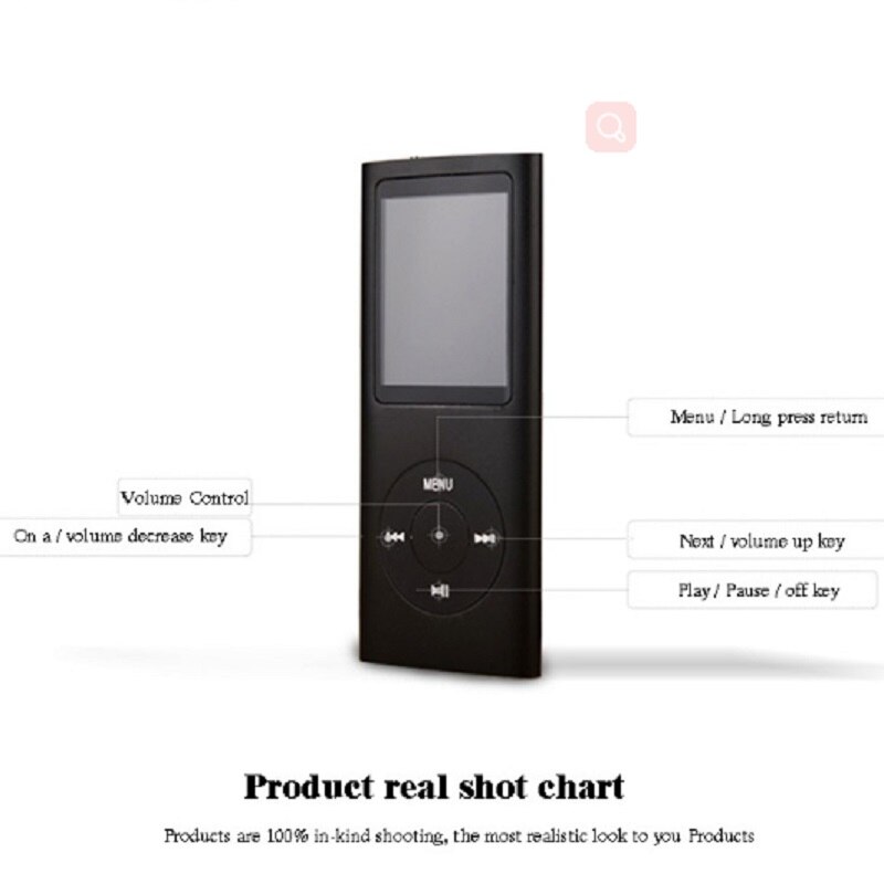 Mp3 Player Music Playing with Fm Radio Video Playe... – Vicedeal