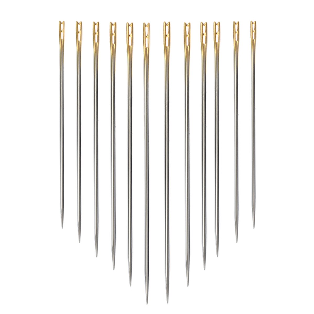 12 Blind Needles Steel Needles Hand Sewing Needles... – Grandado