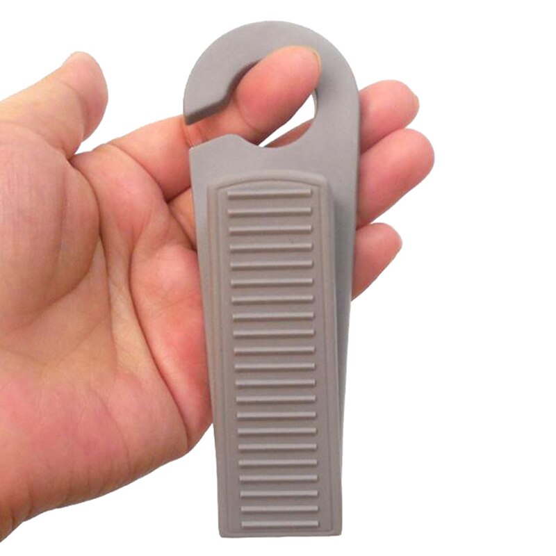1pc Hook Type Wedge Rubber Door Stop Stopper Guard... – Grandado