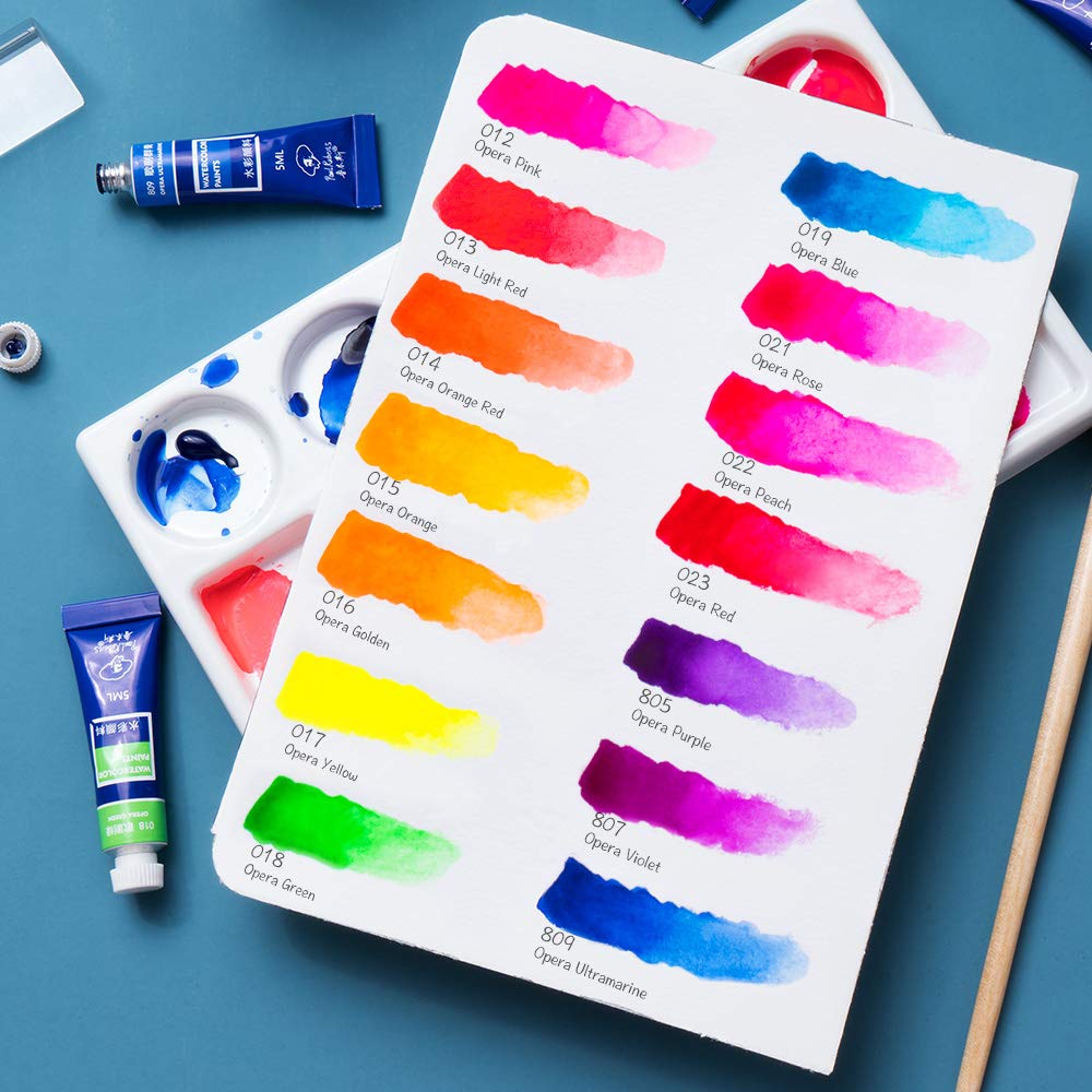 Paul Rubens Watercolor Paint 14 Vibrant Neon Color... – Grandado