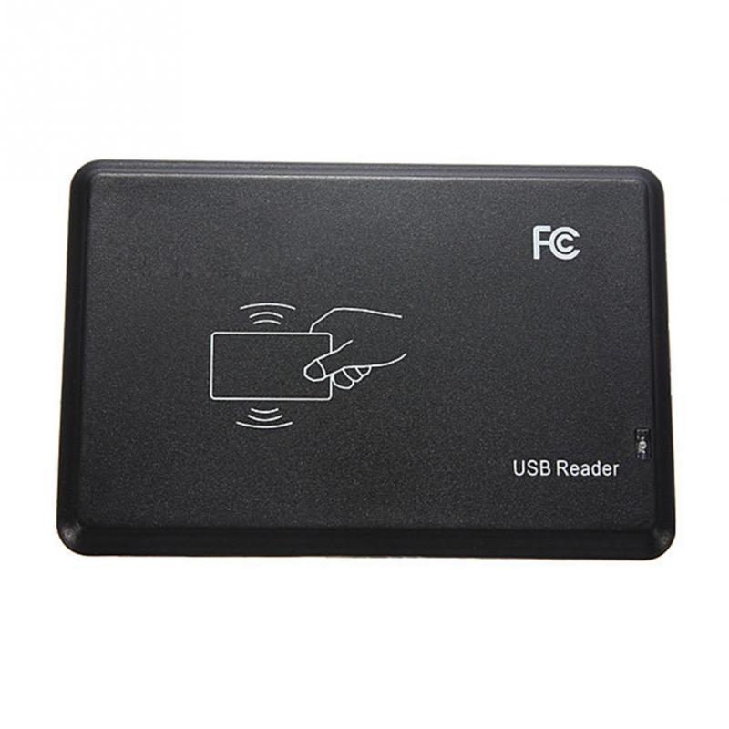 Attendance access control card reader Black USB RF... – Grandado