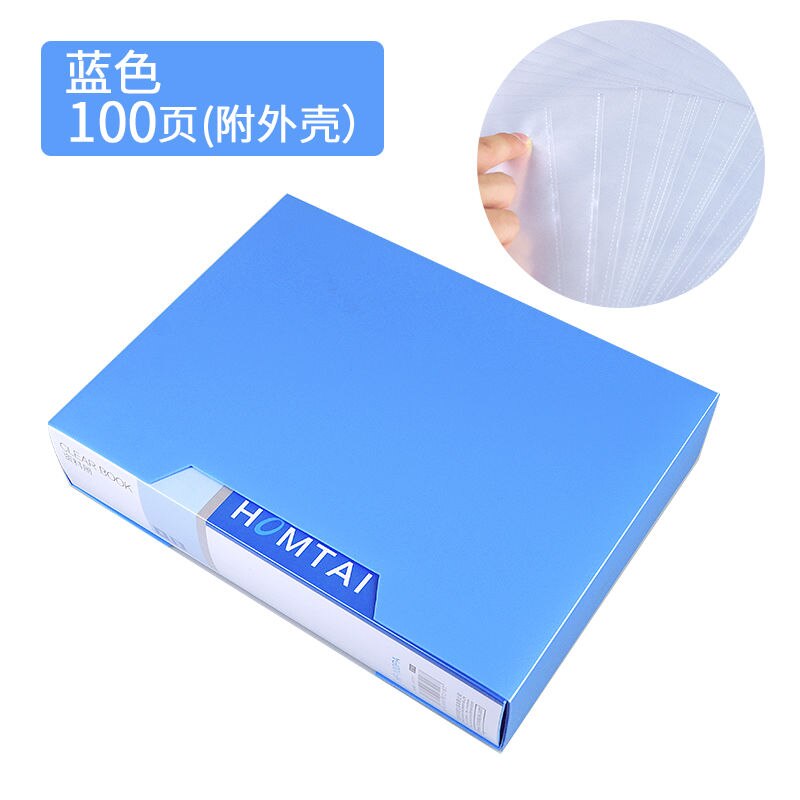 A4 folder 10-100 pages information book student mu... – Vicedeal