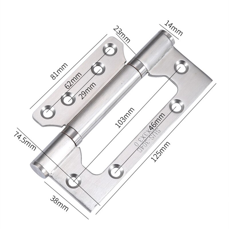 5-Colors Available Durable 304 Stainless Steel Hin... – Vicedeal
