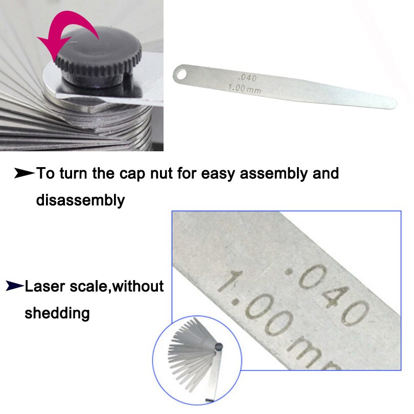 Jetech tool 23 piece blade spring steel go-on-go m... – Vicedeal