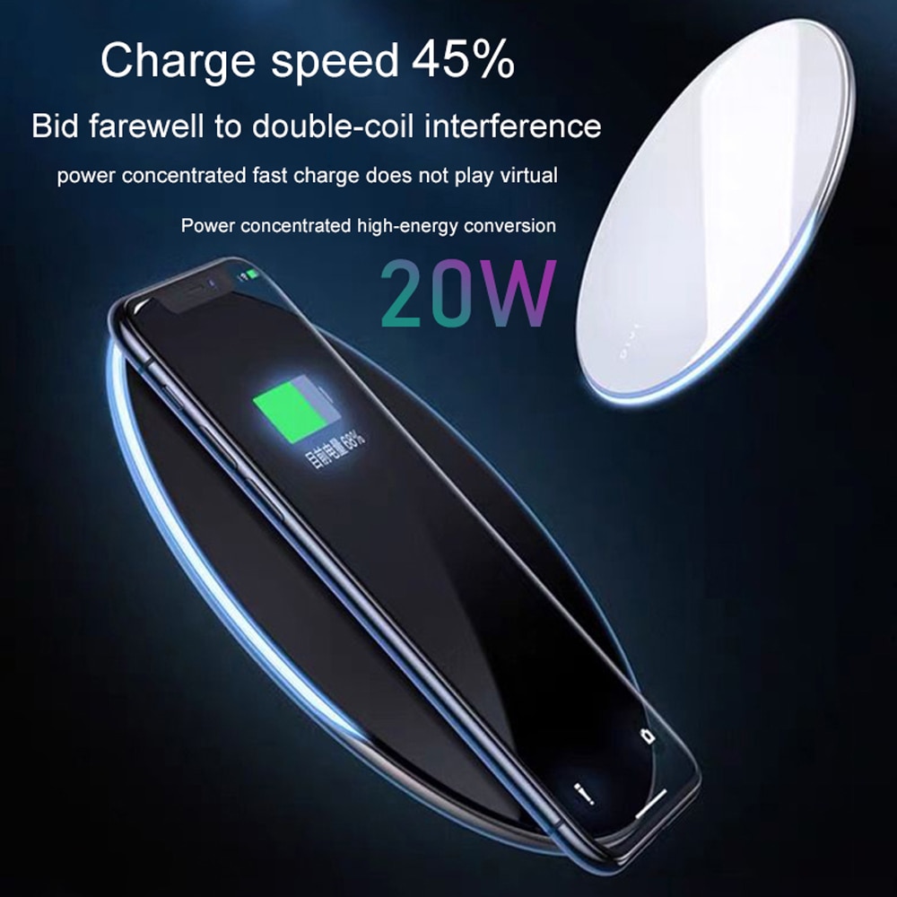 20W Fast Wireless Charger For Samsung S10 Wireless... – Grandado