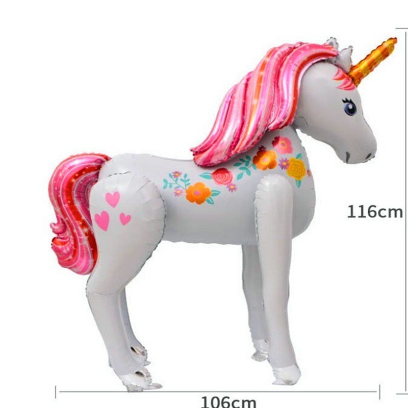 Grote 3D Staande Eenhoorn Aluminium Ballon Kind Ve... – Vicedeal