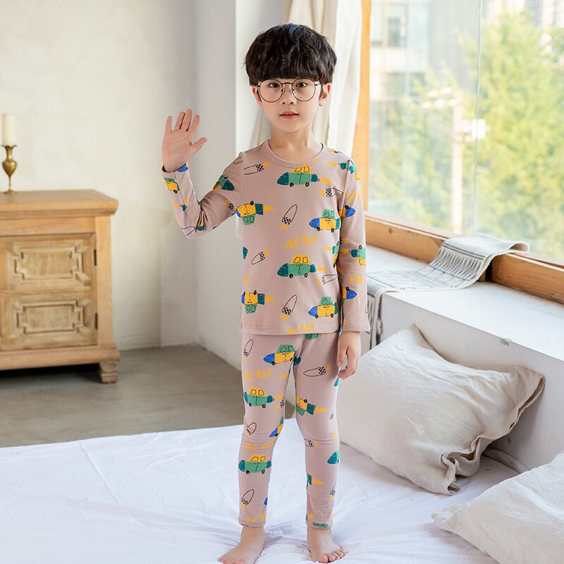 Children's Winter Home Children's Flannel Pajama B... – Vicedeal