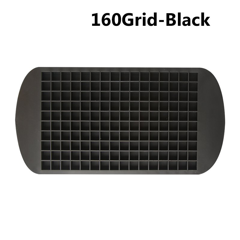 160 Grid Mini Silicone Ice Tray Ice Cubes Foldable... – Vicedeal