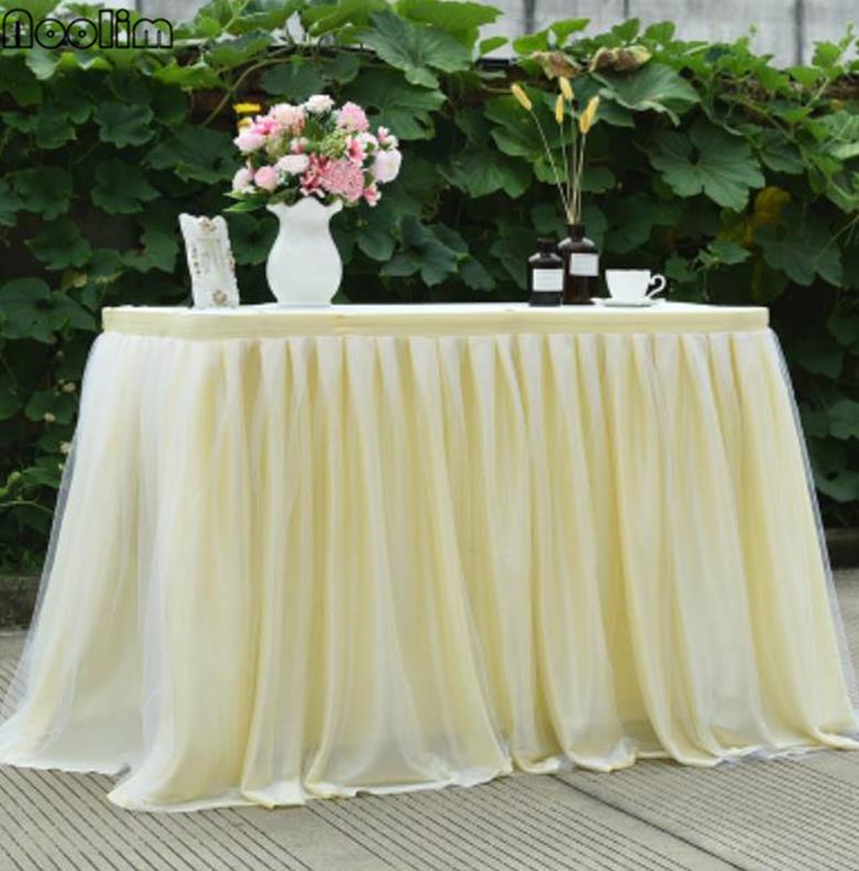 200*75cm Beautiful Tutu Table Layer Birthday Party... – Vicedeal