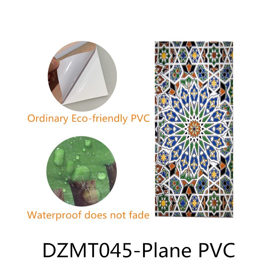 Brick Wall Fragment Stickers on the Doors Matte Fi... – Grandado