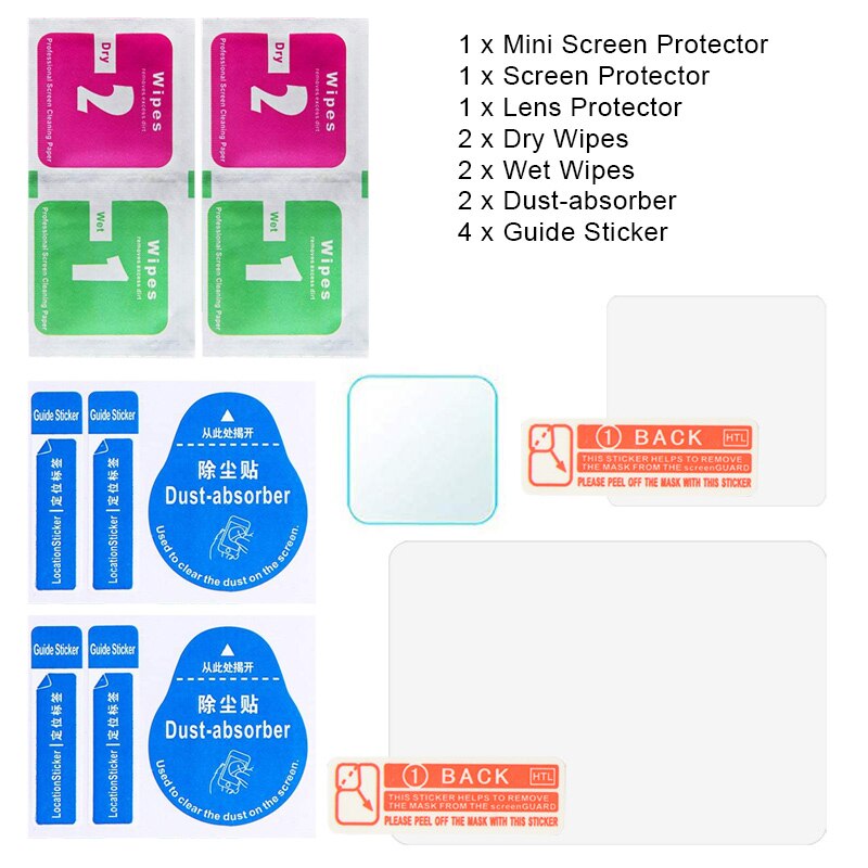 Screen Protector voor GoPro Hero 8 Zwarte Accessoi... – Vicedeal