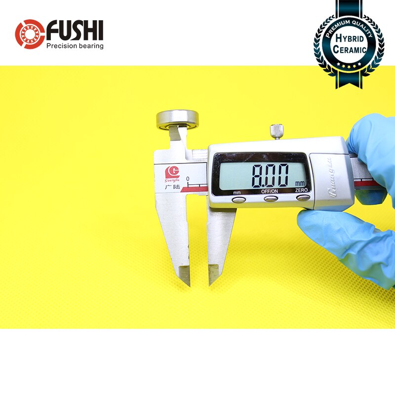 698 Hybrid Ceramic Bearing 8*19*6 mm ABEC-1 ( 1 PC... – Grandado