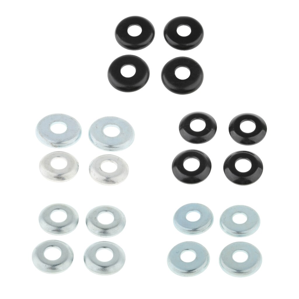 MagiDeal 2 Pair Aluminum Skateboard Truck Cup Repl... – Grandado