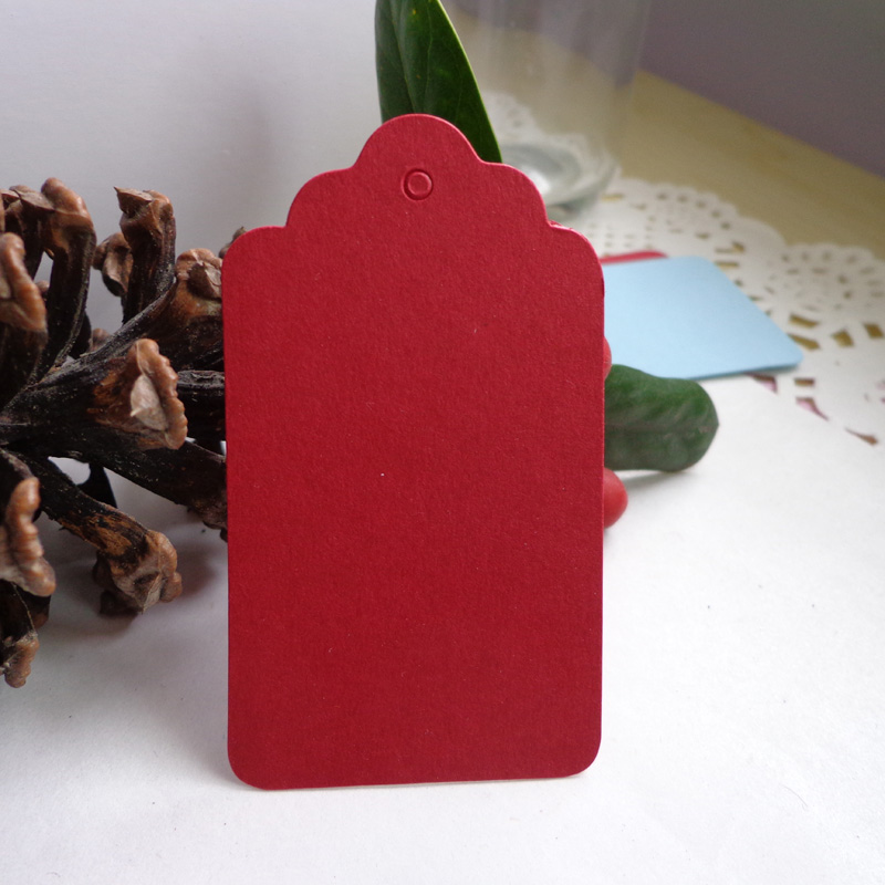 50pcs Red Paper Tags Blank Price Label Tags Weddin... – Vicedeal