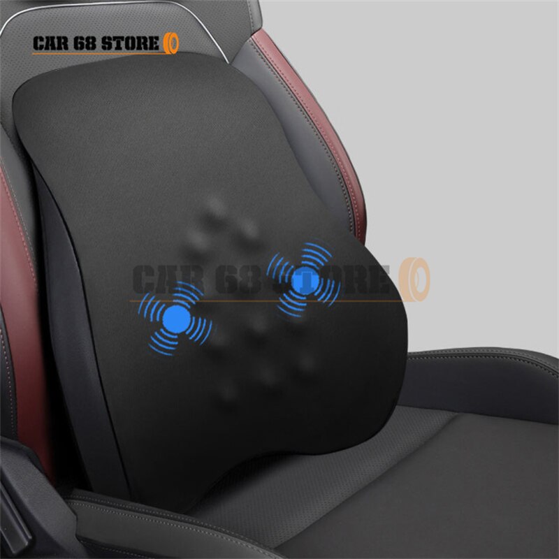 Car Electric Massage Lumbar Cushion Comfortable Me... – Grandado