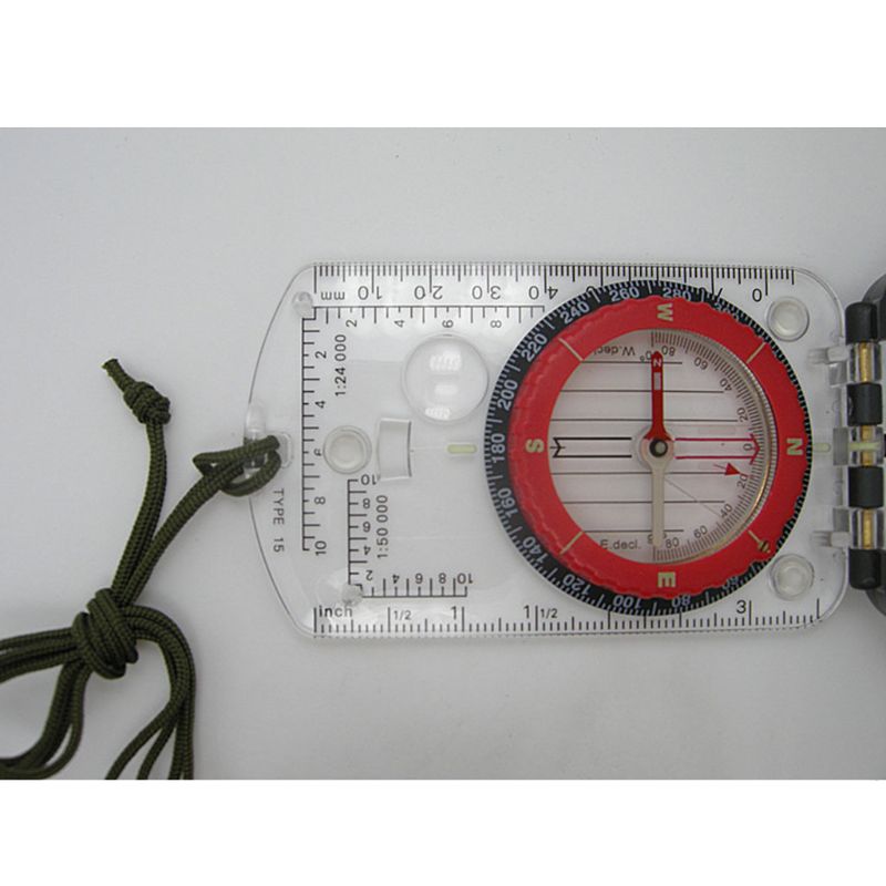 Acrylic Ruler Magnifier Mirror Compass Lanyard Wat... – Grandado