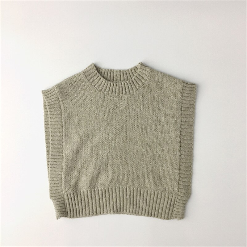 Pull en tricot sans manches pour enfants, gilet de... – Grandado