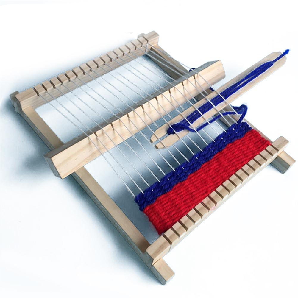 DIY Hand-Knitting Wooden Loom Toys Children Weavin... – Grandado