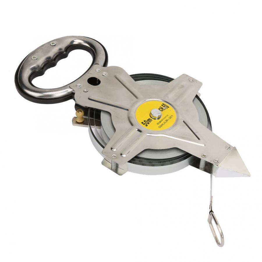 50M Stainless Steel Tape Measure Retractable Metri... – Grandado