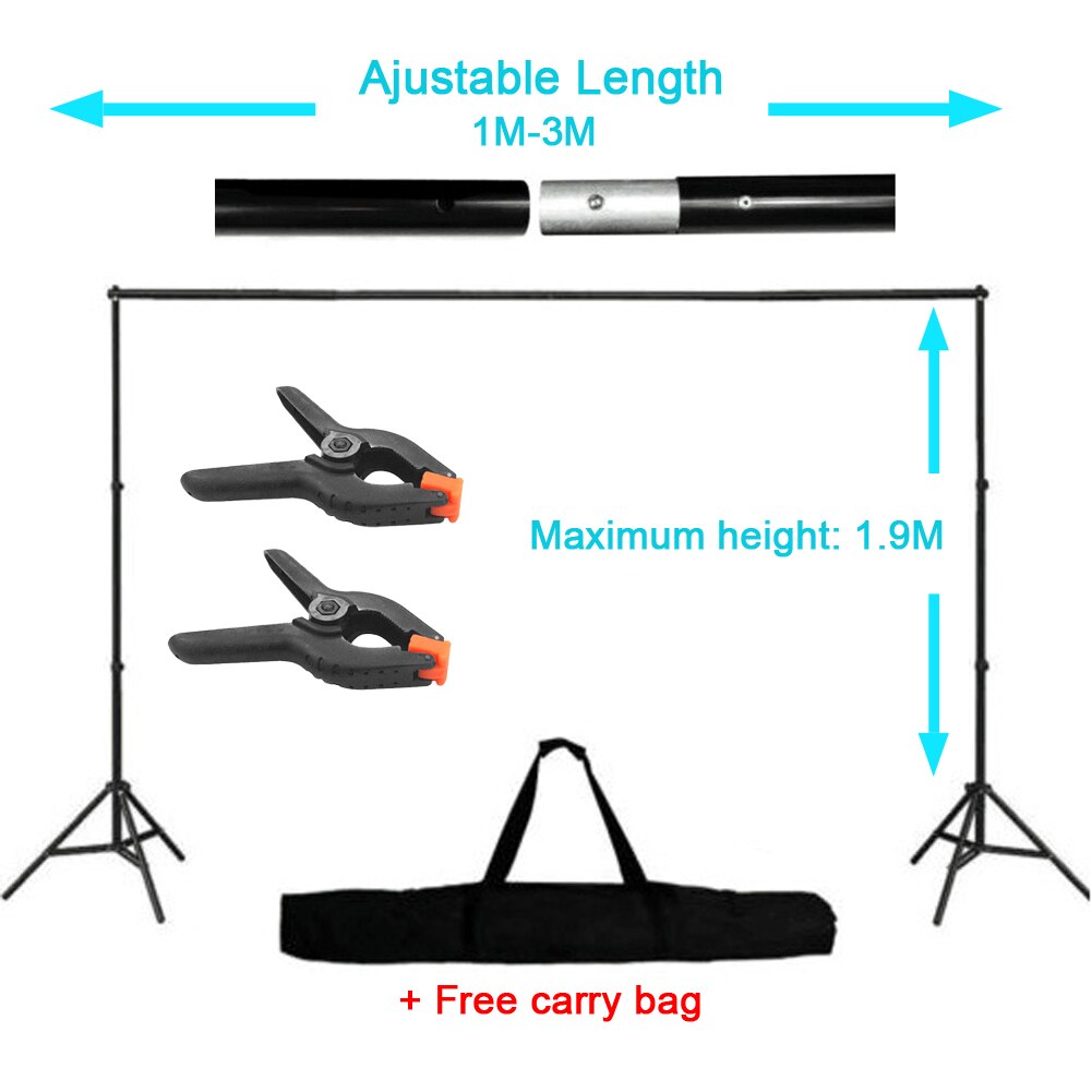 Photography Background Support Stand Kit-130200 – Vicedeal