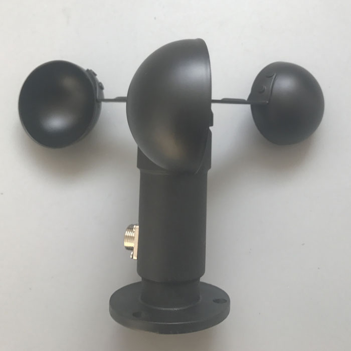 Wind Speed Sensor Three Cup Anemometer Metal Alumi... – Vicedeal
