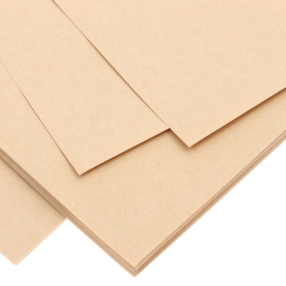100 Sheets A5 Vintage Blank Kraft Letter Paper Ret... – Grandado