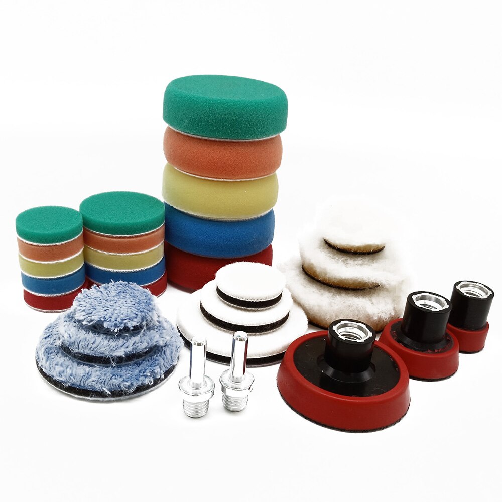 Cdwts 29Pcs Kit T-Vorm Auto Detail Polijsten Kit &... – Grandado