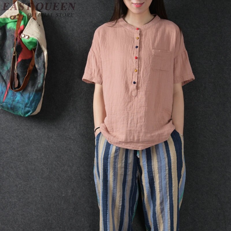 Camisa blusa China ropa tradicional China para muj... – Grandado