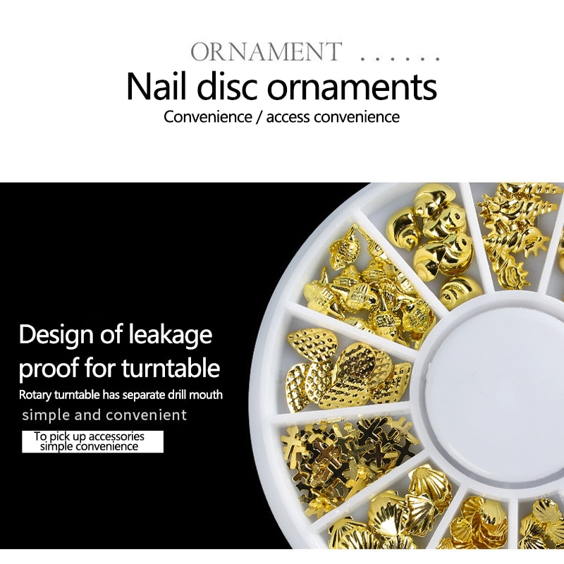 12 Grids 5.8*5.8Cm Nail Art Decoratie Ornament Onr... – Grandado