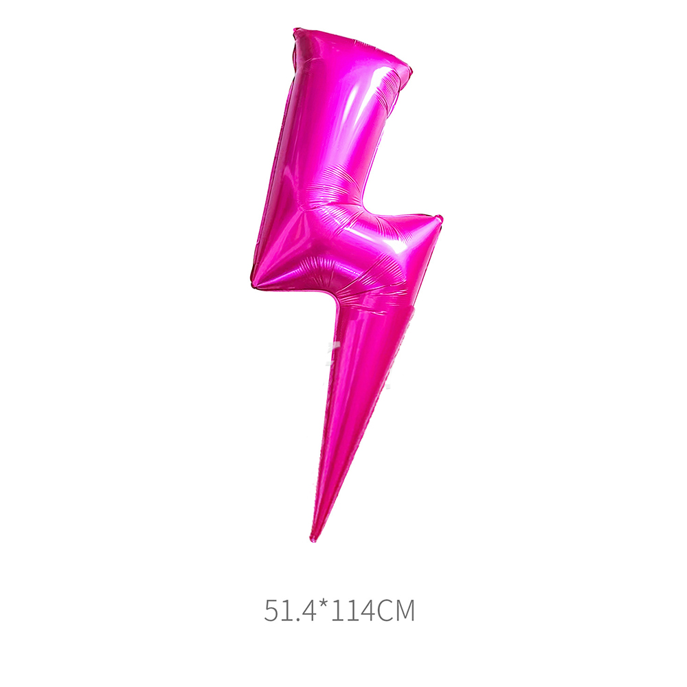Lightning Bolt Foil Party Balloons Big Flash Ballo... – Vicedeal