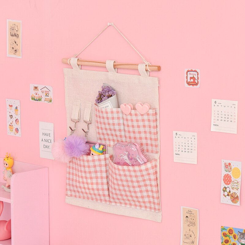 4 Pockets Over The Door Magazine Storage Pockets W... – Vicedeal