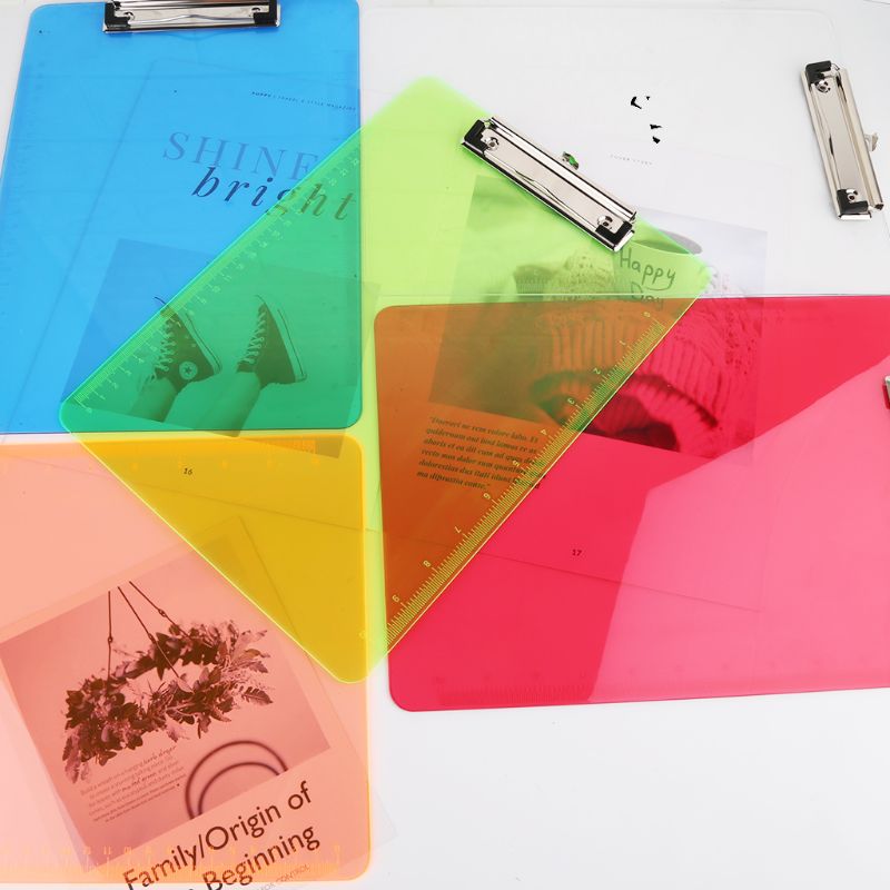 Plastic Klembord Pad Clip Map Document Transparant... – Grandado