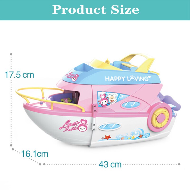 Schattige mini camper auto simulatie plastic roze ... – Vicedeal