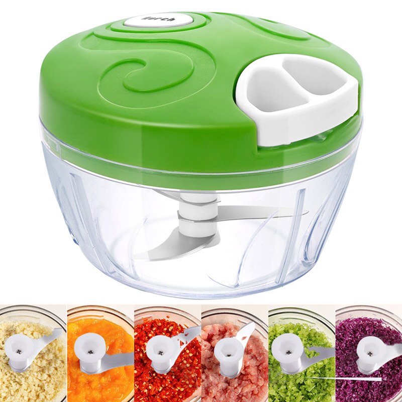Manual Food Chopper Food Processor Vegetable Fruit... – Vicedeal