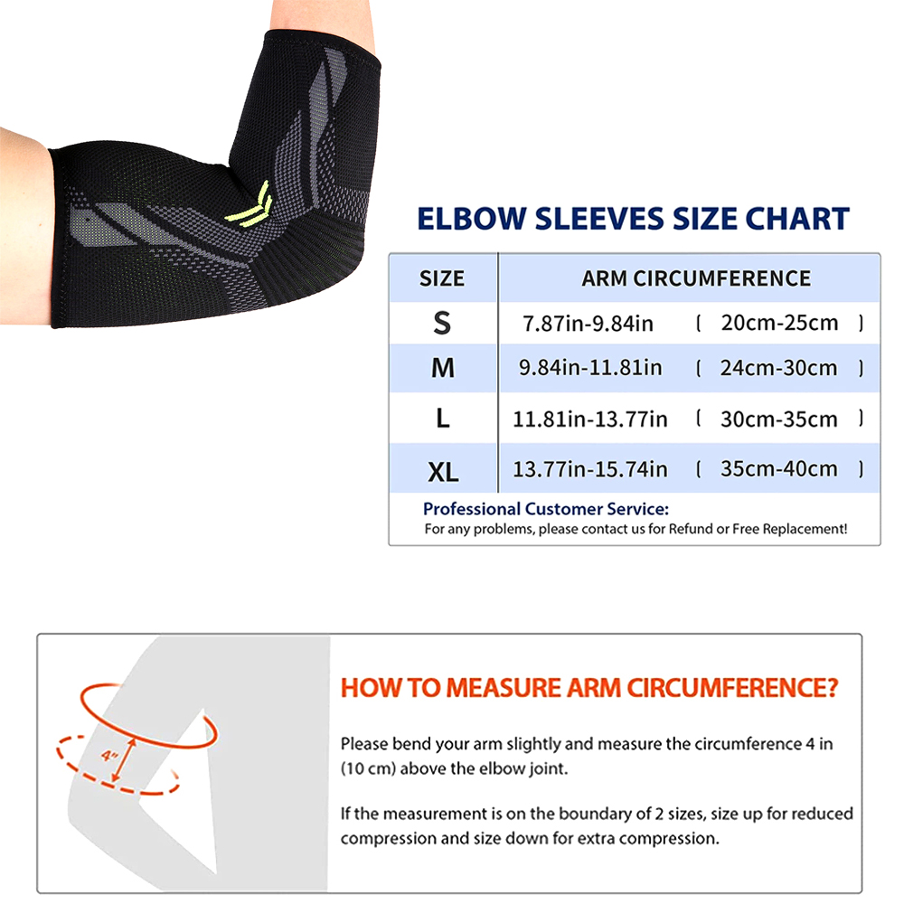 Elbow Support Elastic Gym Sport Elbow Protective P... – Vicedeal