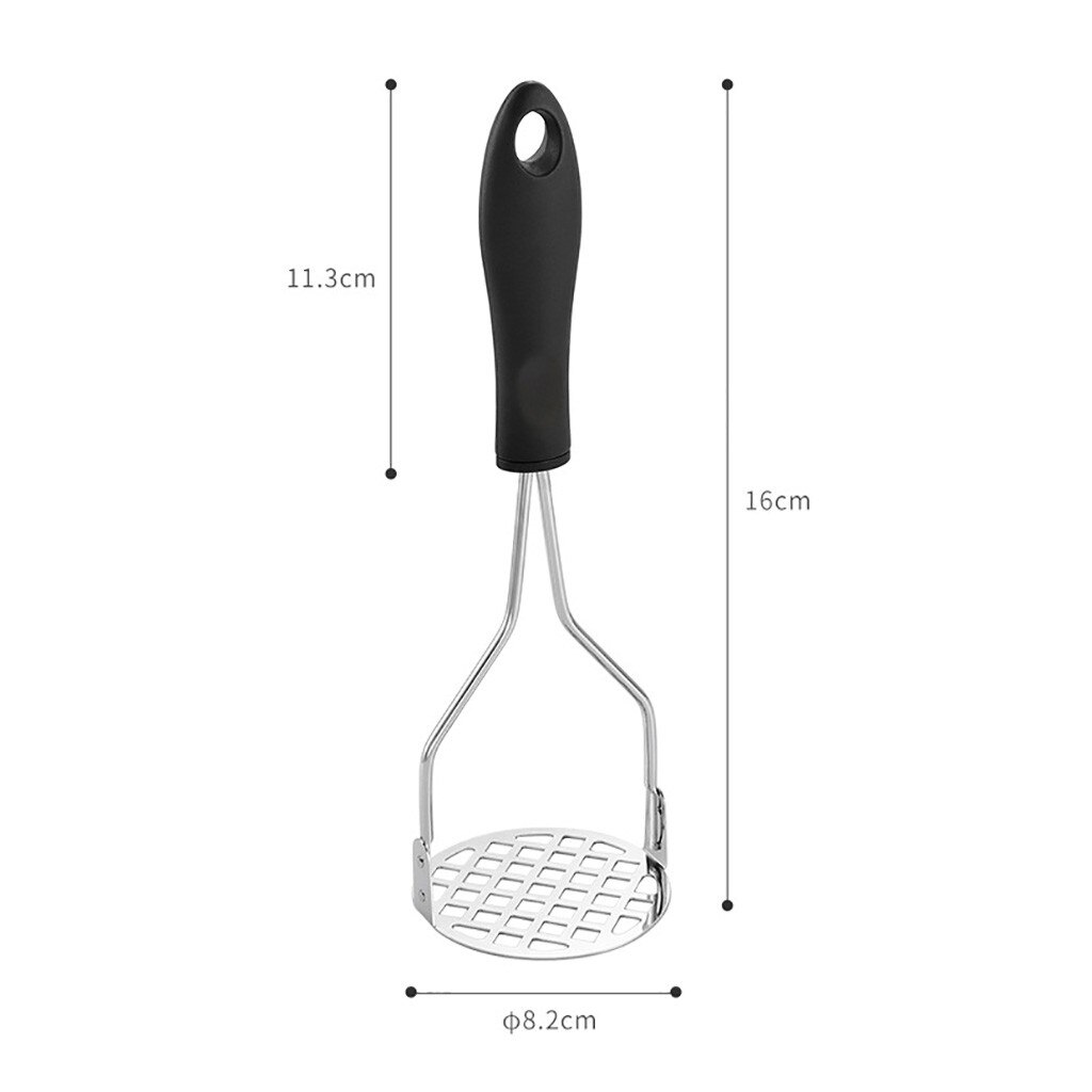 Potato Masher Stainless Steel Potatoes Mud Pressur... – Grandado