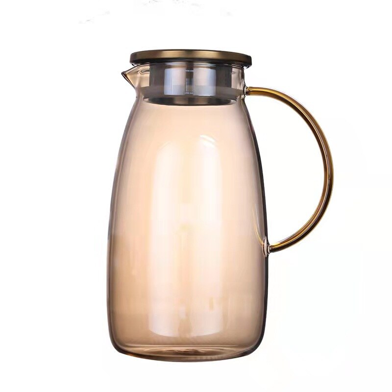 1.6L Cold Water Kettle Glasses Water Pot Kitchen W... – Vicedeal