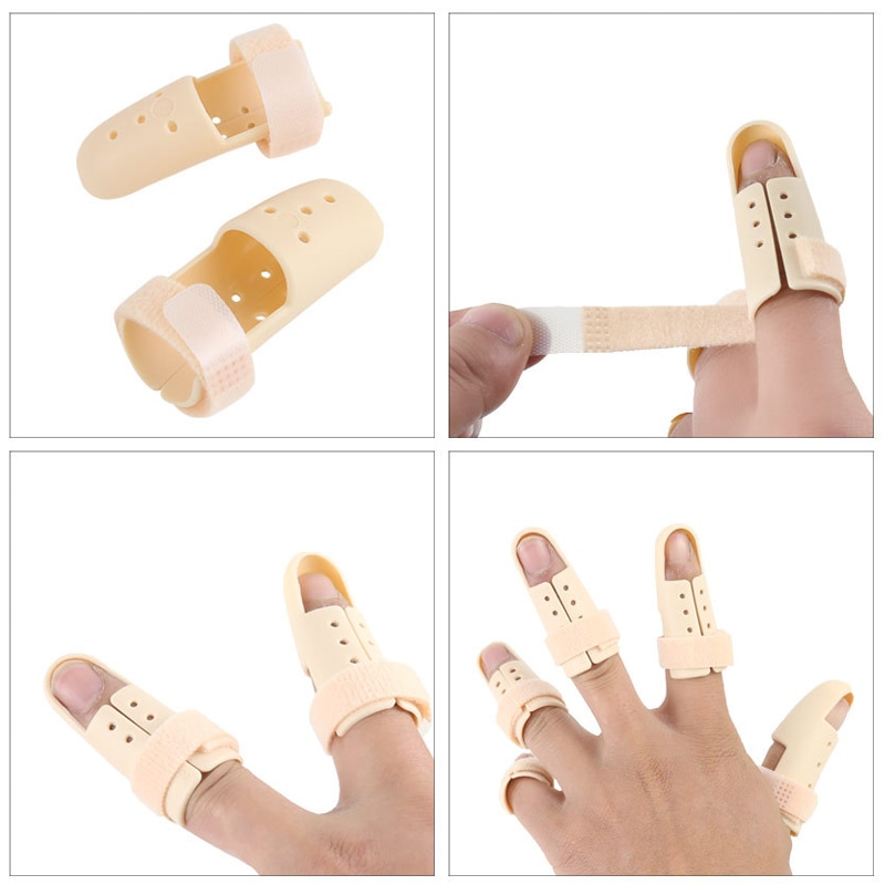Newly 5pcs Finger Splint Brace Plastic Finger Supp... – Grandado