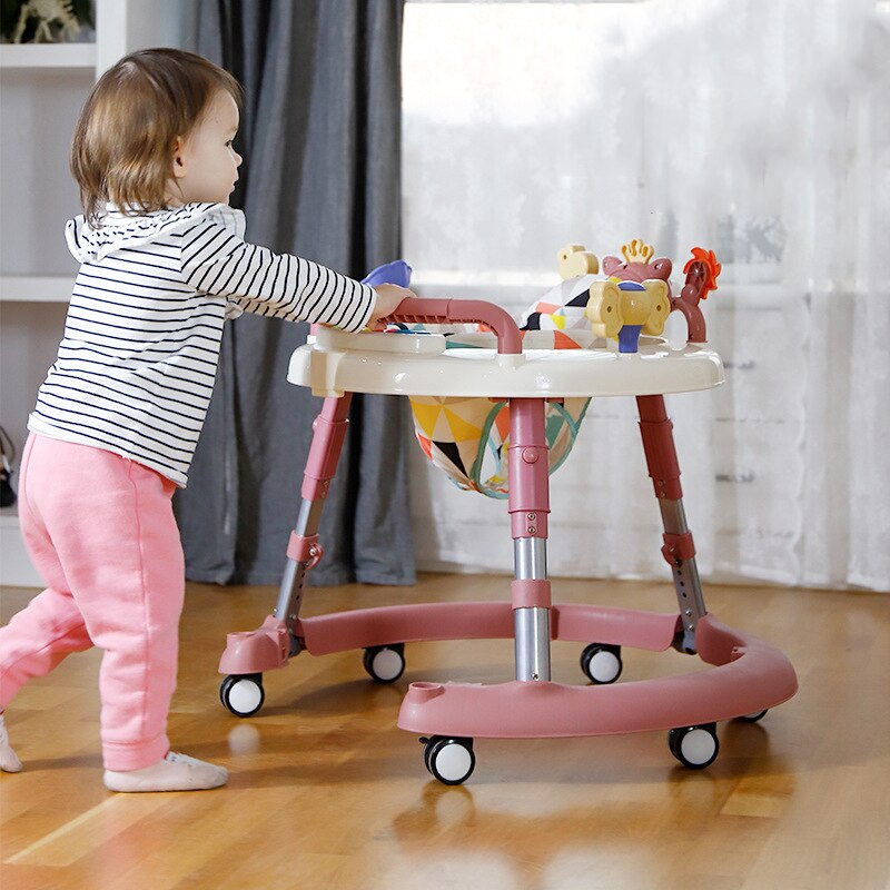 Baby Walker Pushes The Foldable U-shaped Baby Walk... – Vicedeal