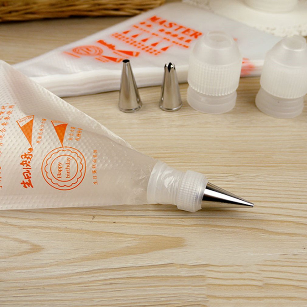 50PCS Disposable Piping Bag Icing Fondant Cake Cre... – Grandado