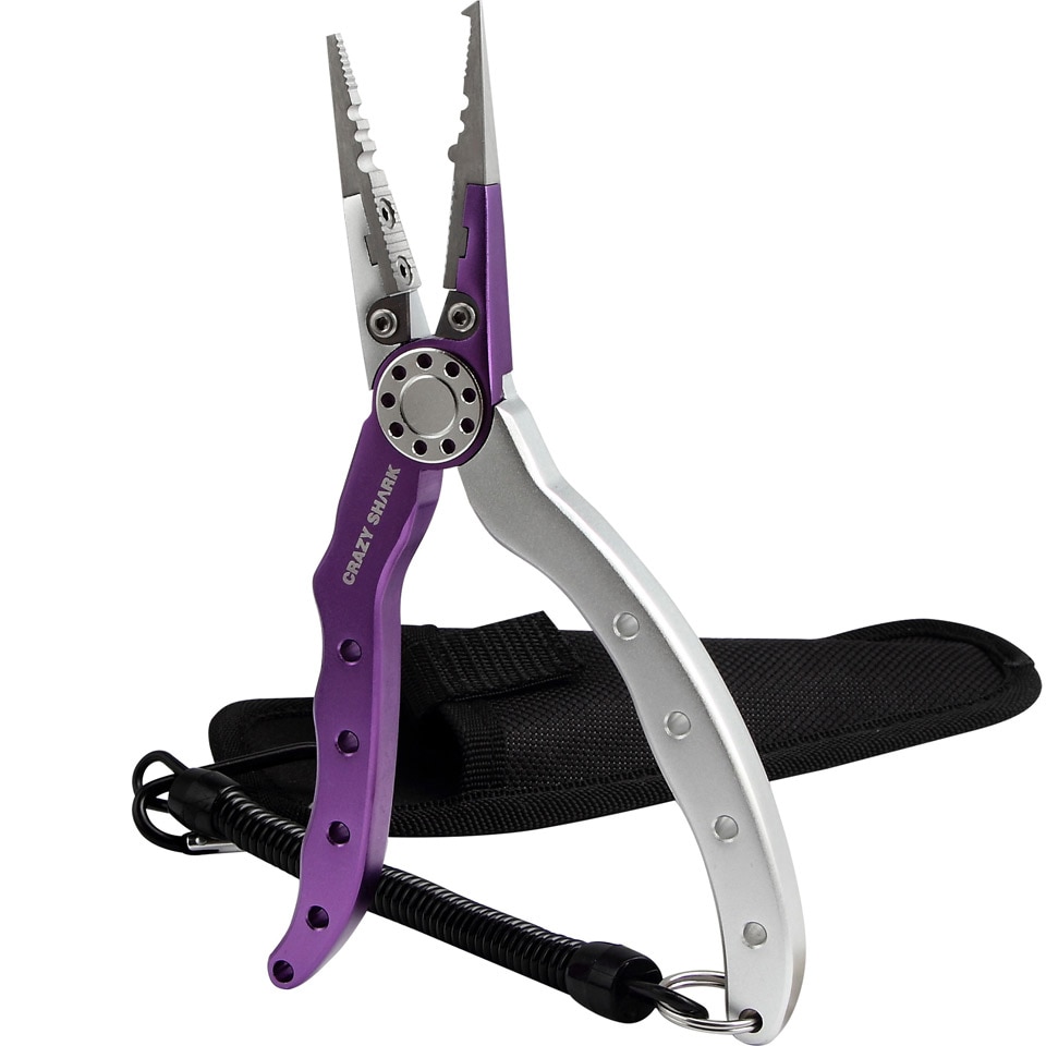 Crazy Shark 19cm Multifunctional Fishing Pliers Al... – Grandado
