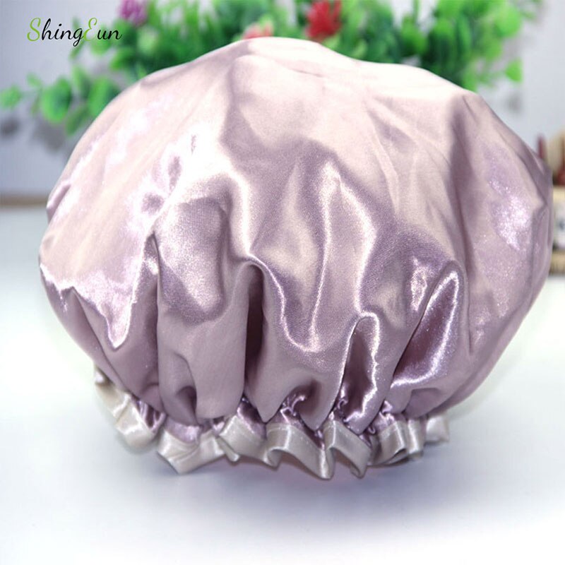 Satin Bonnet Sleeping Cap Adjustable Satin Cap for... – Grandado